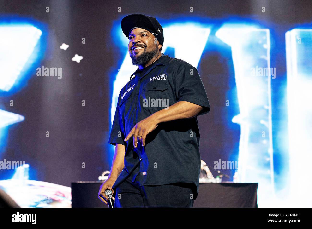 Ice Cube performs at the Essence Festival on Saturday, July 1, 2023, at ...