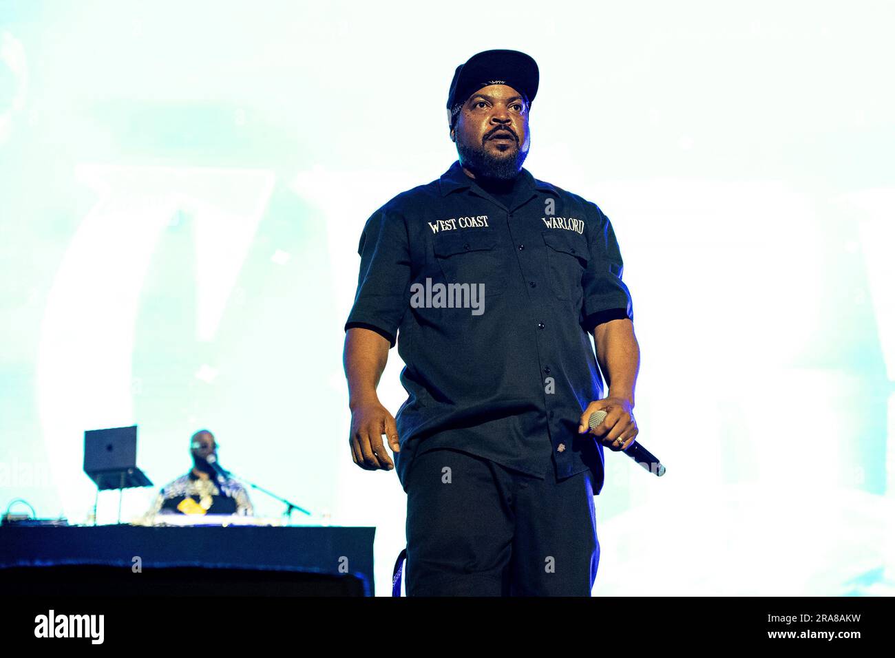 Ice Cube performs at the Essence Festival on Saturday, July 1, 2023, at ...