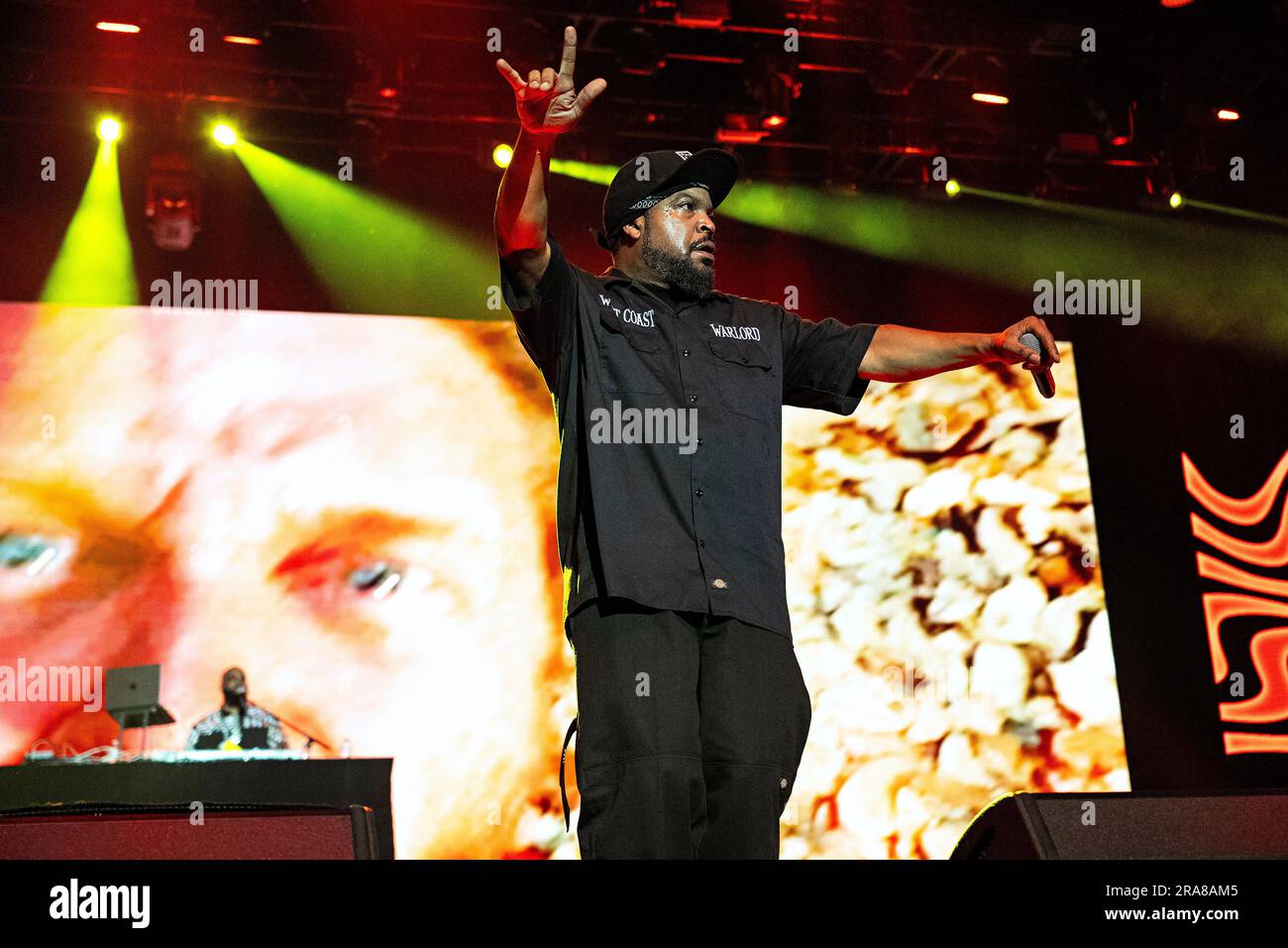 Ice Cube performs at the Essence Festival on Saturday, July 1, 2023, at ...