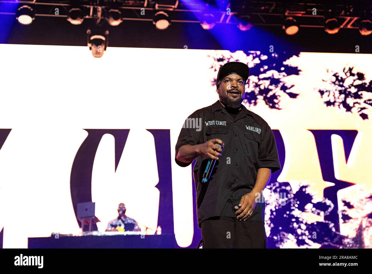 Ice Cube performs at the Essence Festival on Saturday, July 1, 2023, at ...