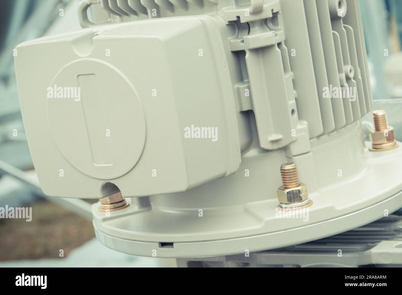 Electrical box used for wiring connections and part of electric engine ...