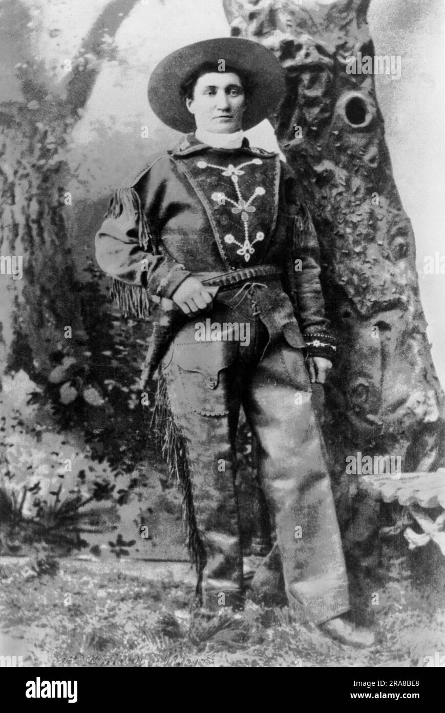United States: c. 1875 Portrait of Martha Jane Burke, aka Calamity Jane ...