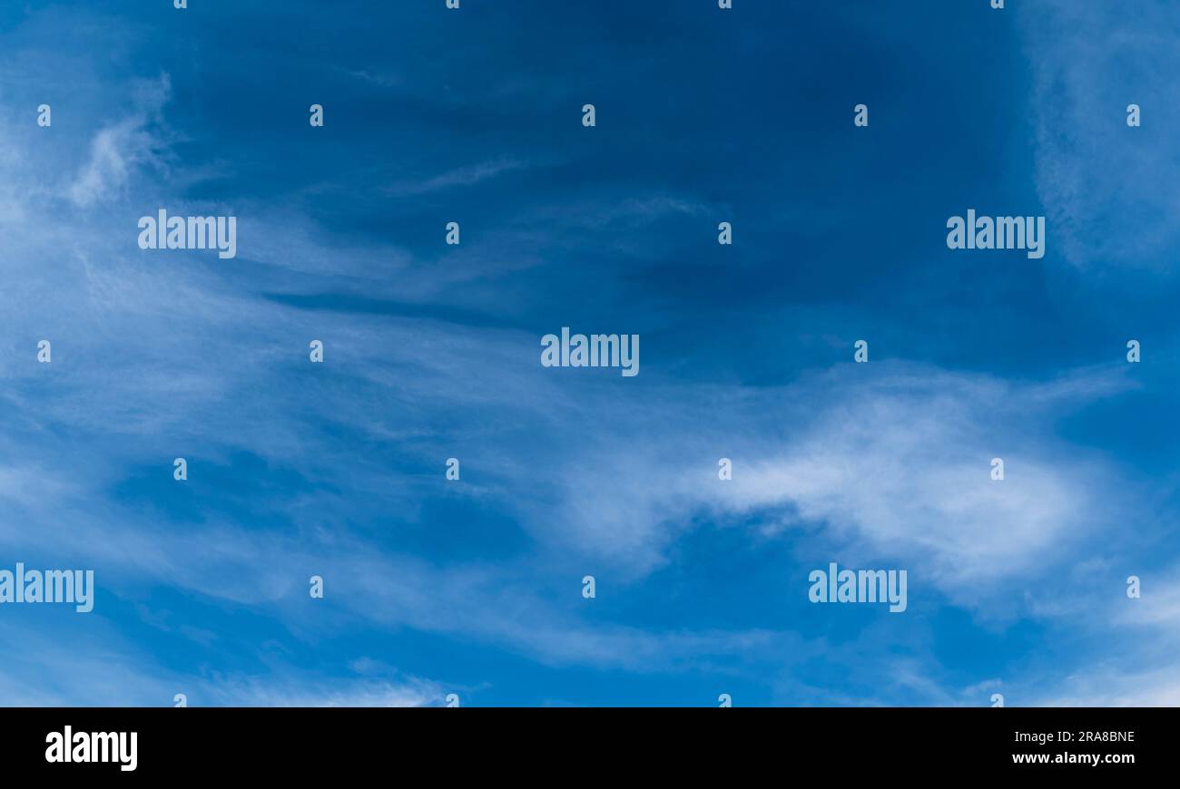 High stratiform clouds, ice clouds with blue sky Stock Photo - Alamy High stratiform clouds, ice clouds with blue sky Stock Photo - Alamy