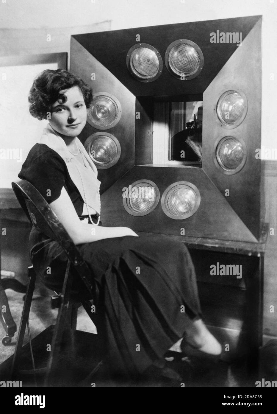 New York, New York: July, 1931 Natalie Towers, the first "Television ...