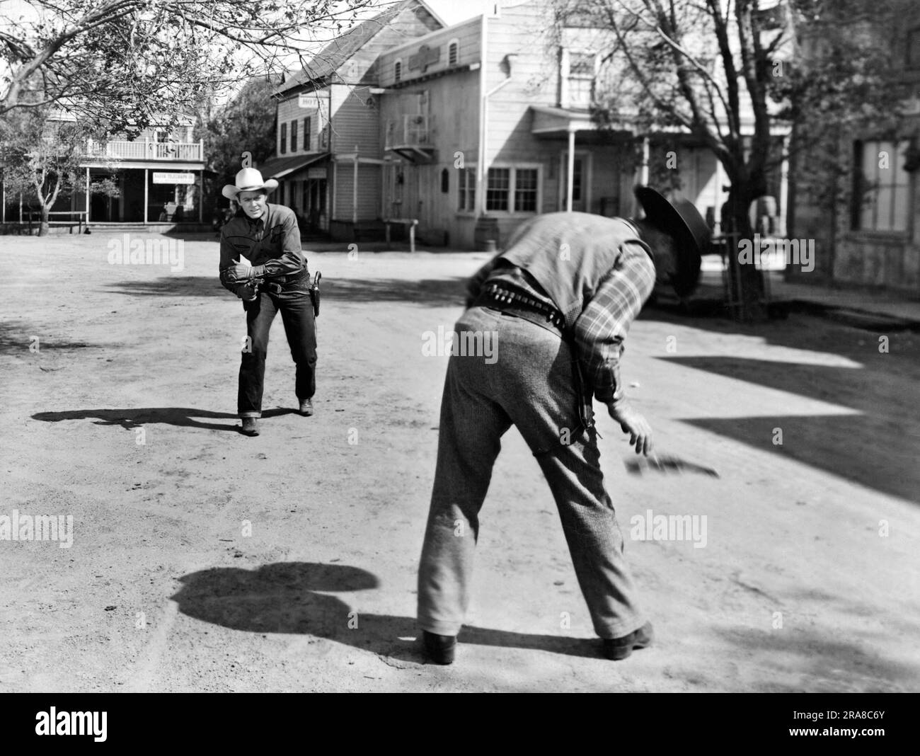 Hollywood streets in the 1950s hi-res stock photography and images - Alamy