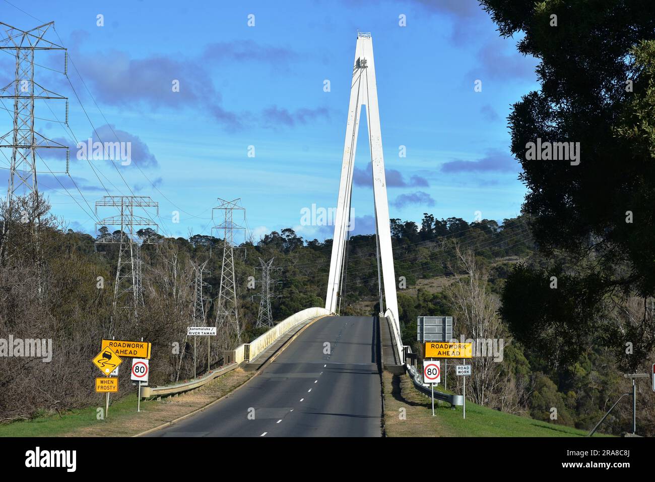 Batman bridge in Tasmania Stock Photo - Alamy