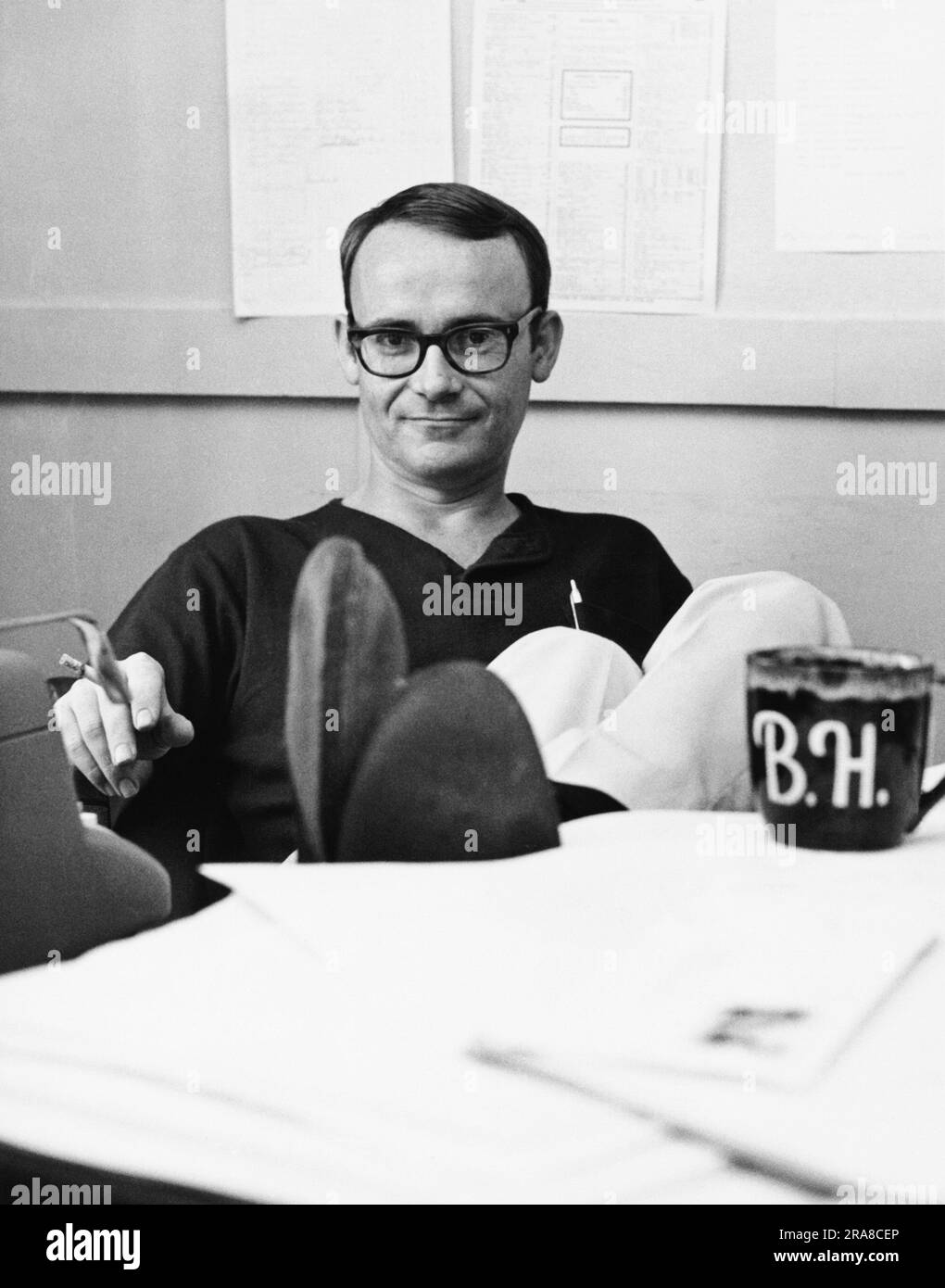 New York, New York: c. 1966 Actor, writer and director Buck Henry at ...