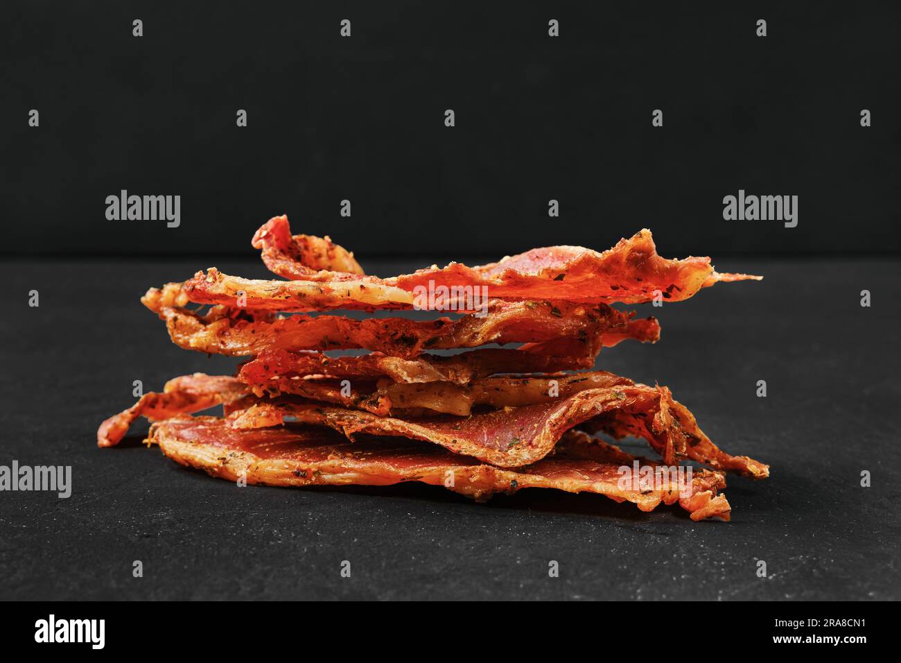 Dried pork chips in hi-res stock photography and images - Alamy