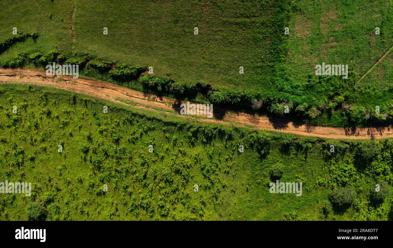 Beautiful landscape on dirt road to the top of Doi Mae Tho, Chiang Mai ...