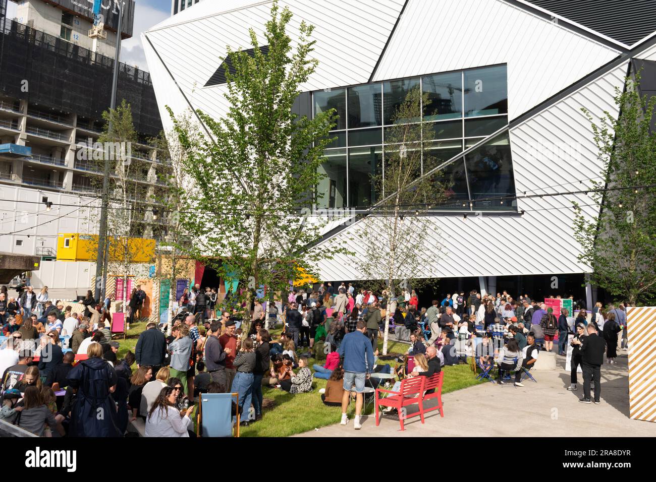Manchester International Festival, Festival Square. Aviva Studios at ...