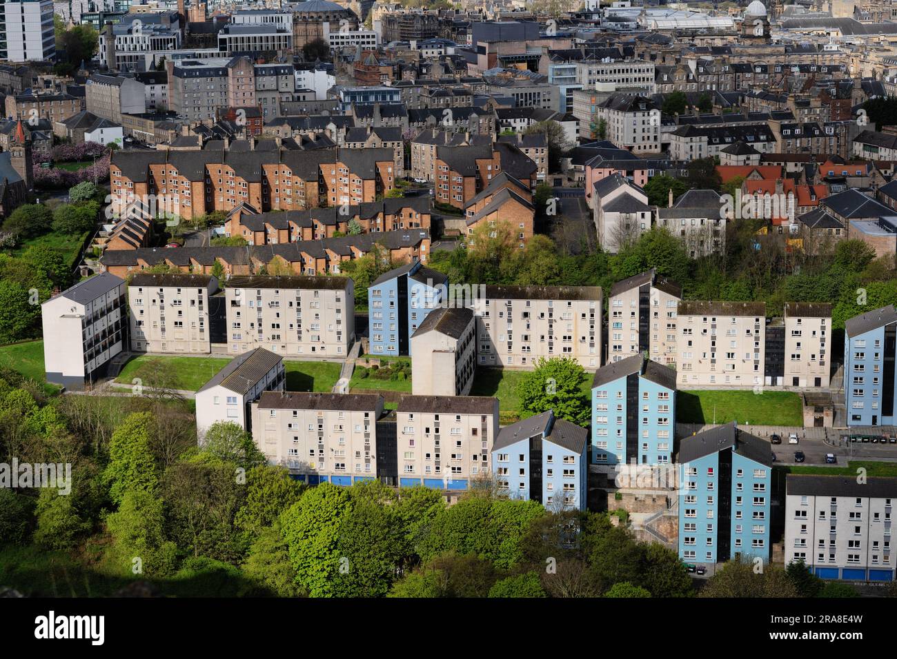 Edinburgh aerial hi-res stock photography and images - Alamy
