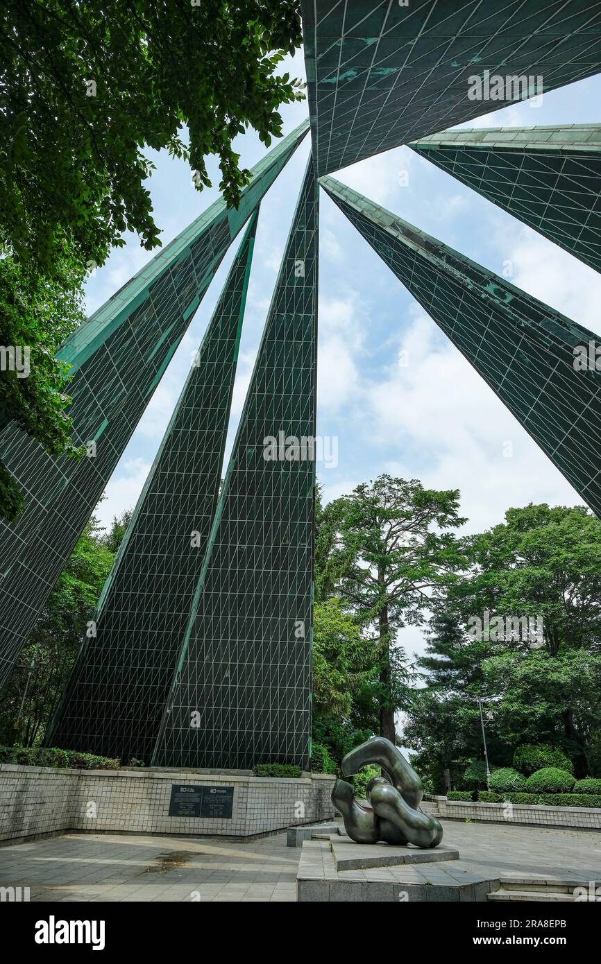 Incheon, South Korea - June 27, 2023: 100th anniversary of Korea-U.S ...