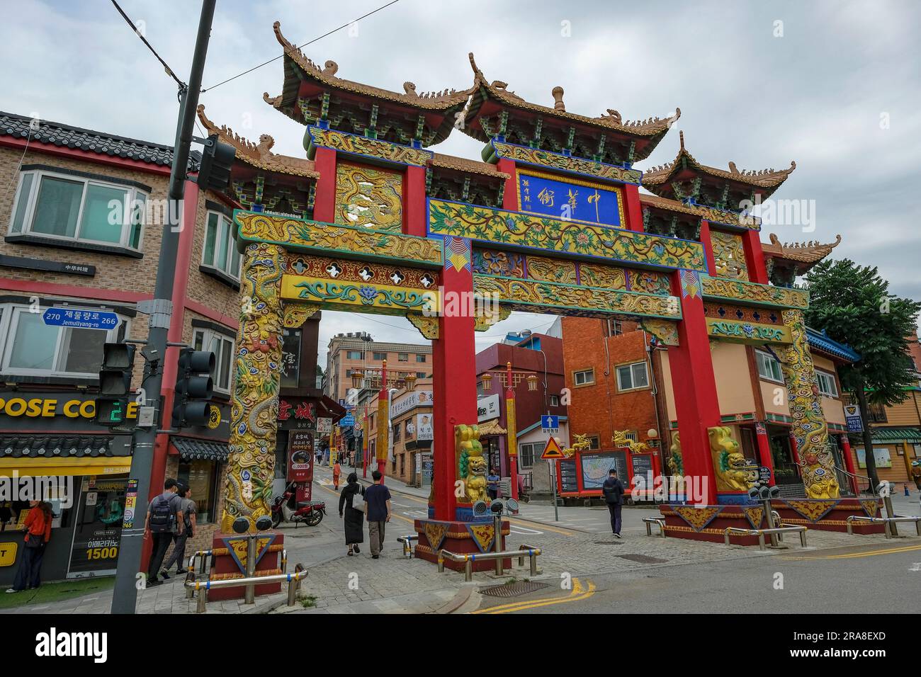 Chinatown incheon seoul hi-res stock photography and images - Alamy