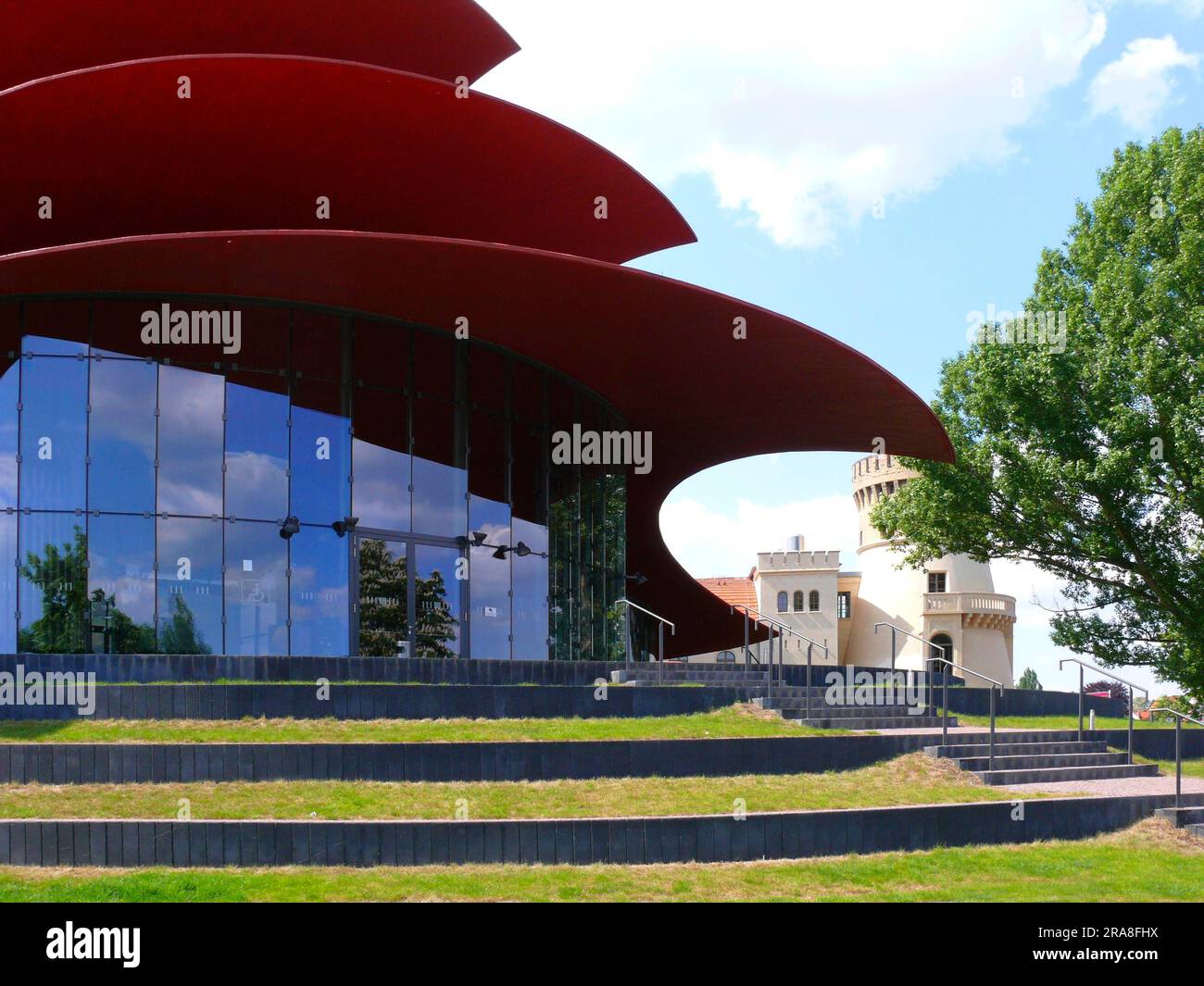 New Theatre in Potsdam, Hans Otto Theatre Brandenburg, Germany Stock ...