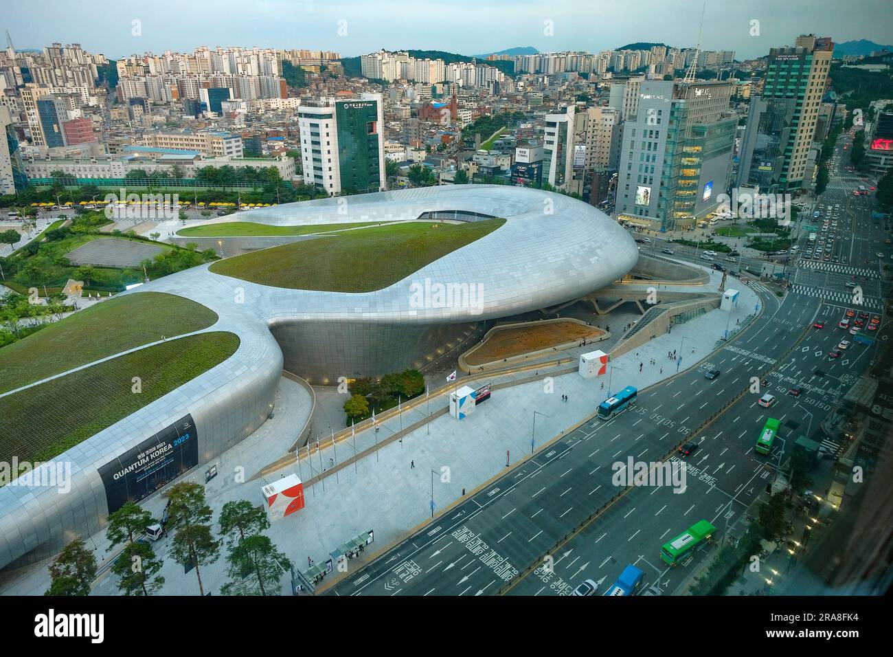 Seoul, South Korea - June 28, 2023: Views of Dongdaemun Design Plaza in ...