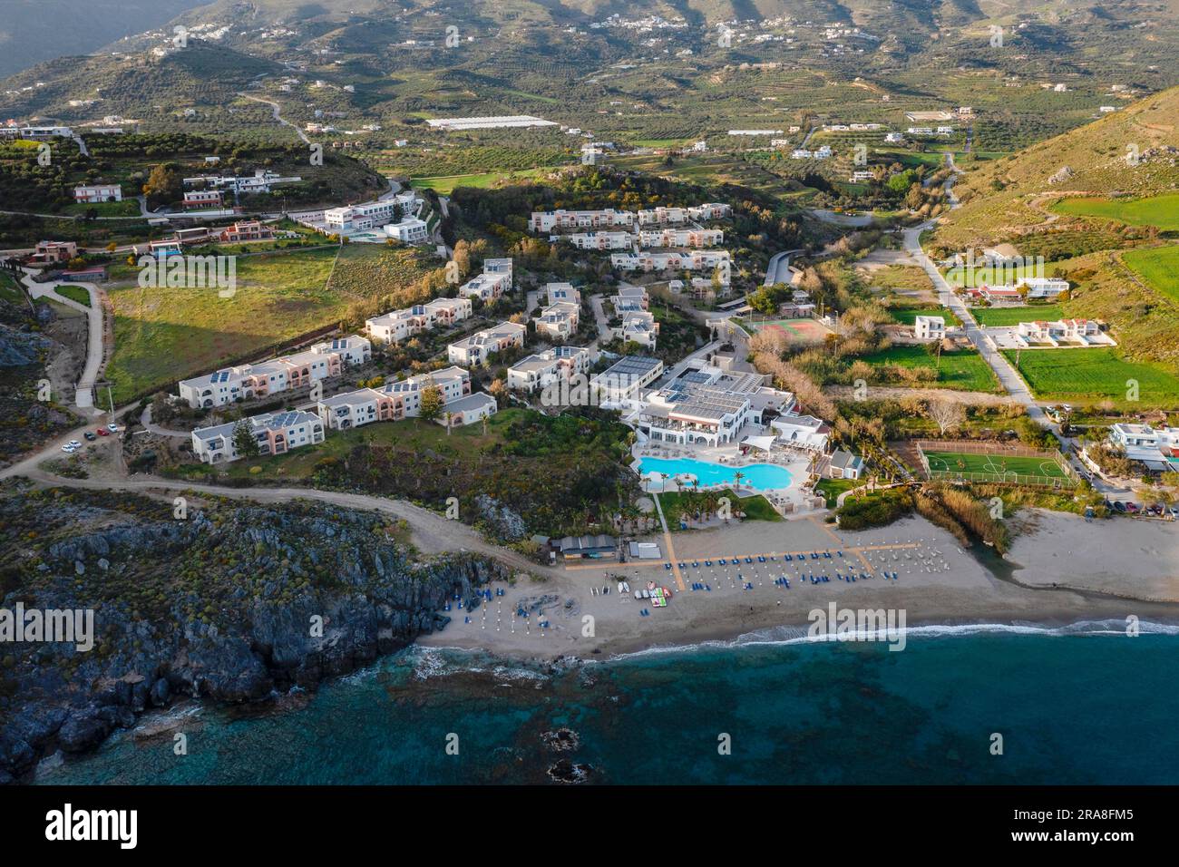 Hapimag Resort on Damnoni Beach, Plakias, South Crete, Crete, Greece ...