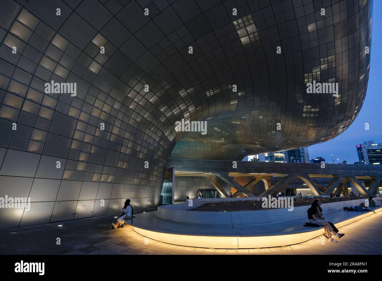 Seoul, South Korea - June 28, 2023: Views of Dongdaemun Design Plaza in ...