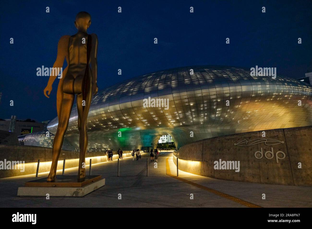 Seoul, South Korea - June 28, 2023: Views of Dongdaemun Design Plaza in ...
