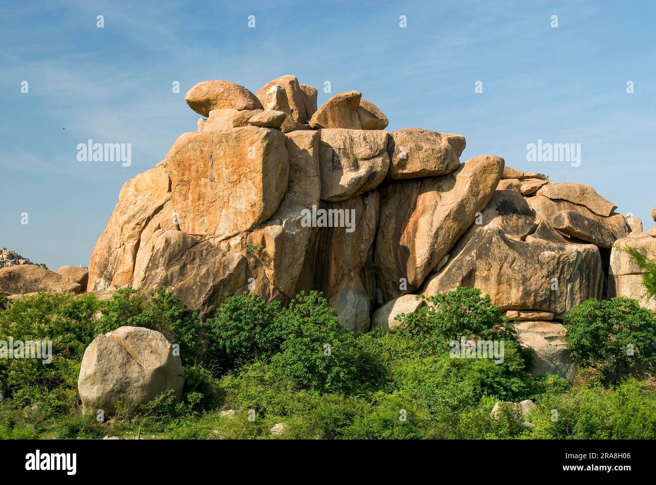 Different shapes rocks in Hampi, Karnataka, South India, India, Asia ...