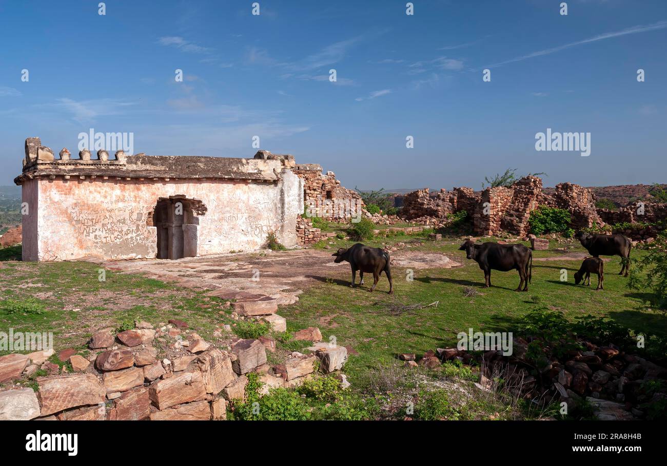 Tipu's treasury in north fort in Badami, Karnataka, South India, India ...