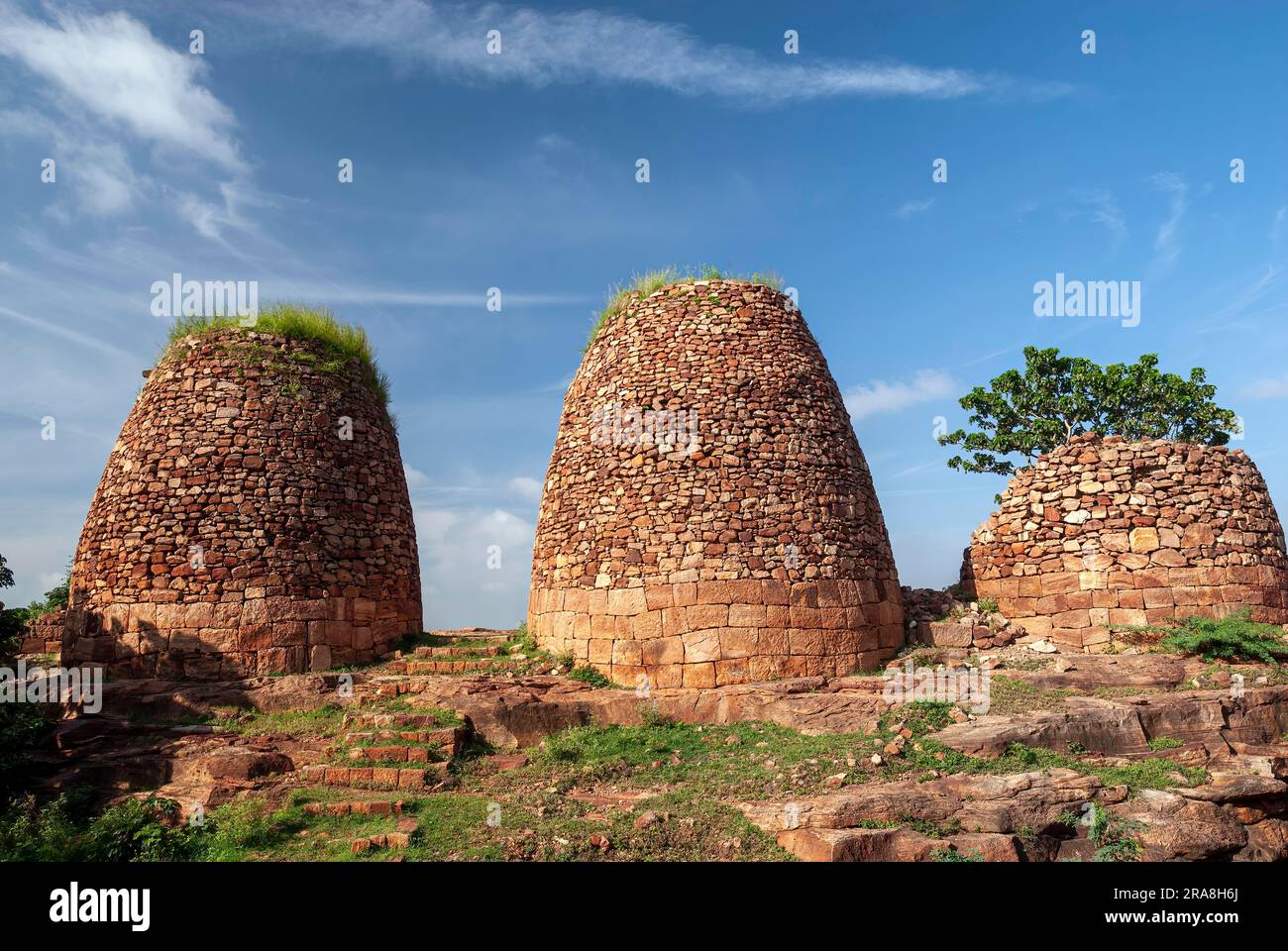 Gun Powder storage compartments in Badami, Karnataka, South India ...