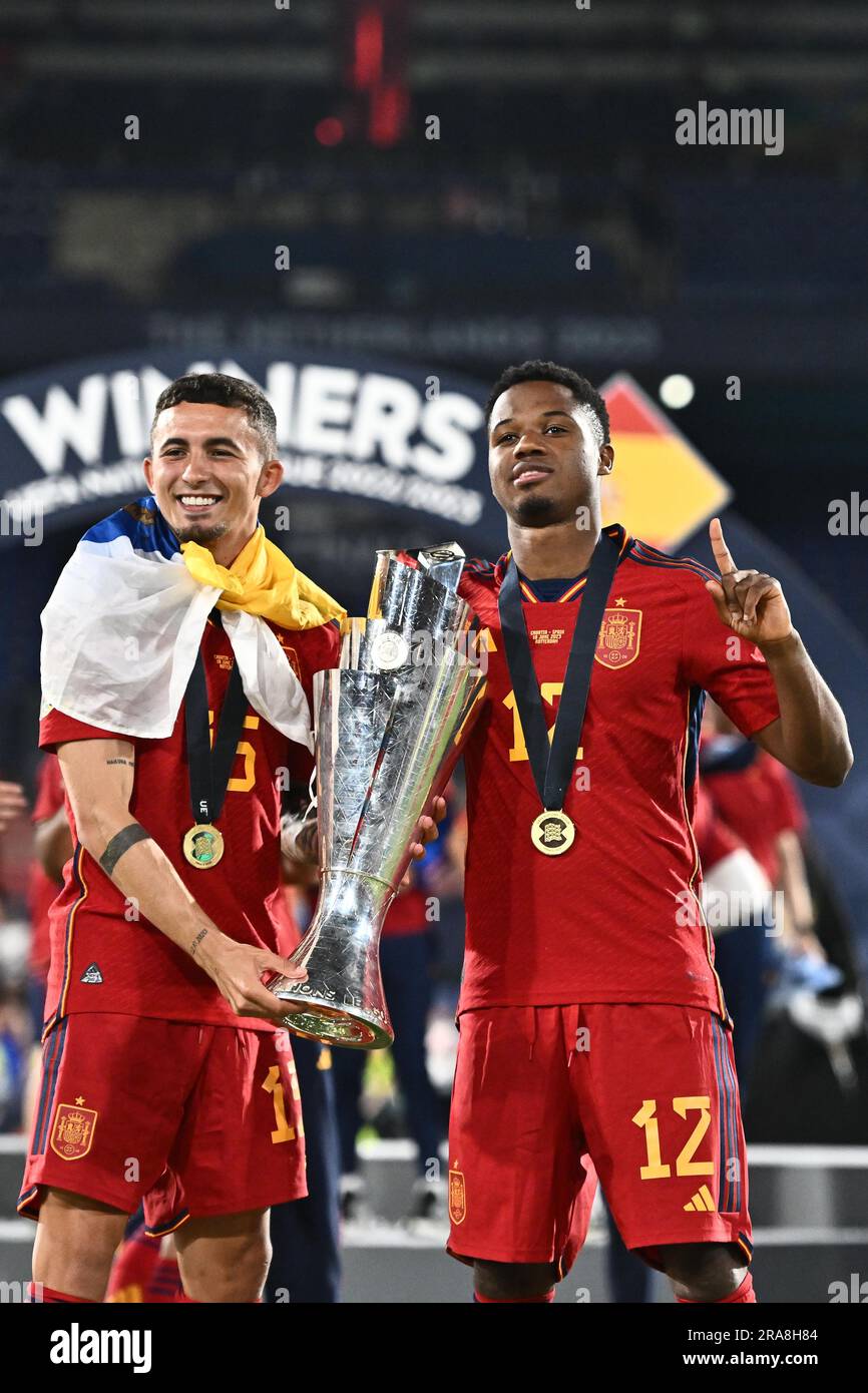 Ansu fati spain national team hi-res stock photography and images - Alamy