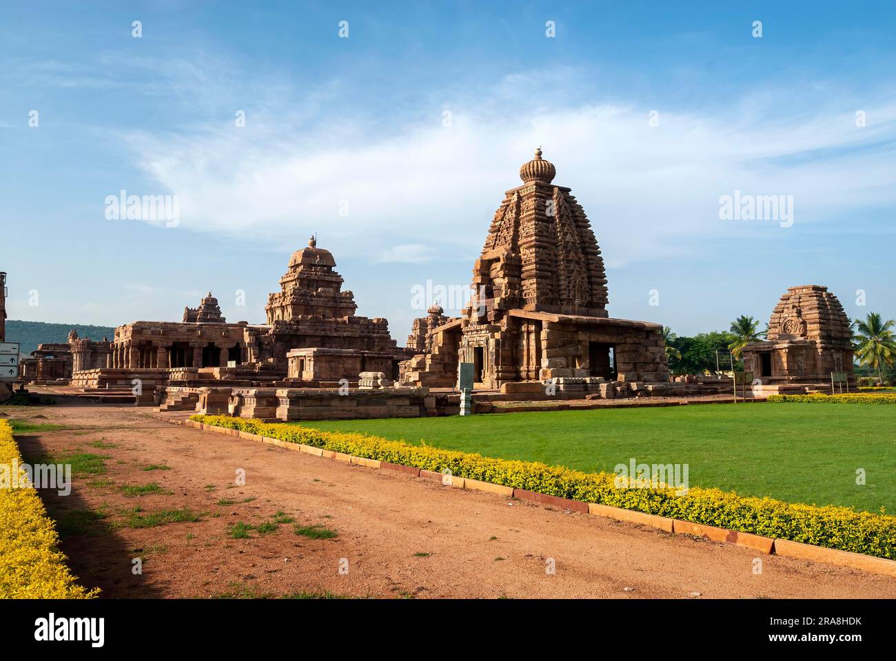 Group of monuments in Pattadakal, Karnataka, India, Asia. Unesco World ...