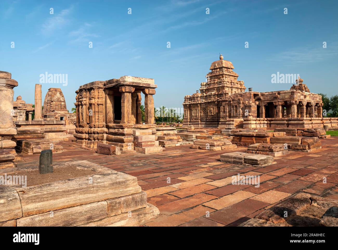 Group of monuments in Pattadakal, Karnataka, India, Asia. Unesco World ...