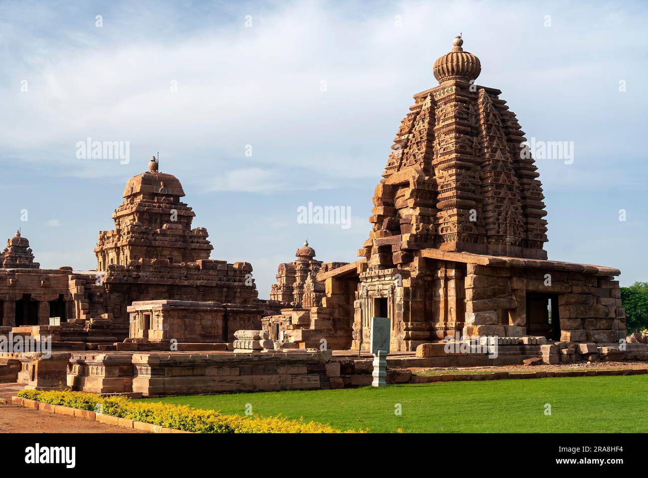 Temples in Pattadakal, Karnataka, India, Asia. Unesco World Heritage ...