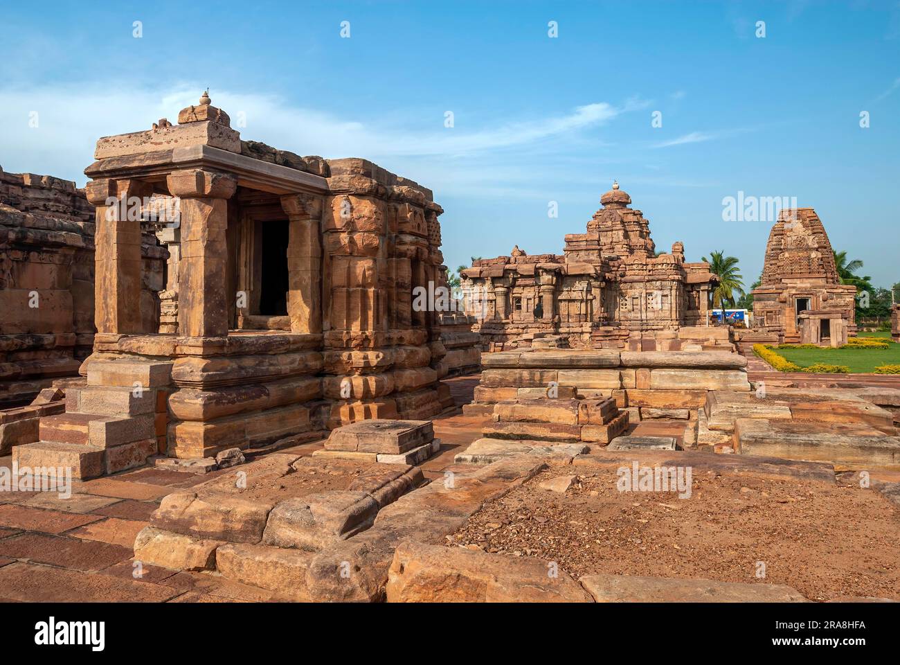 Group of monuments in Pattadakal, Karnataka, India, Asia. Unesco World ...