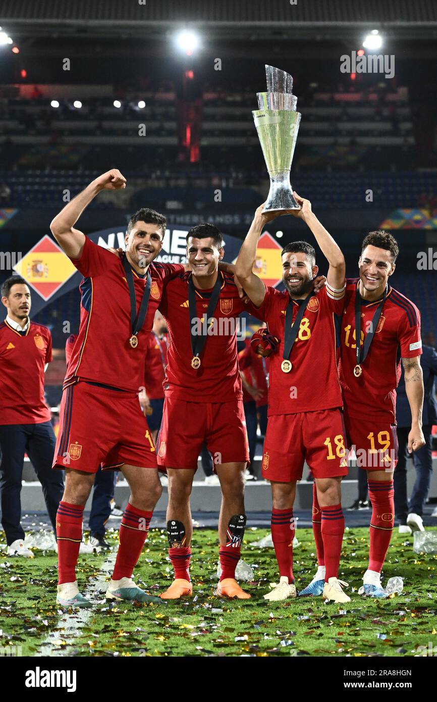 Alvaro morata spain national team hi-res stock photography and images ...