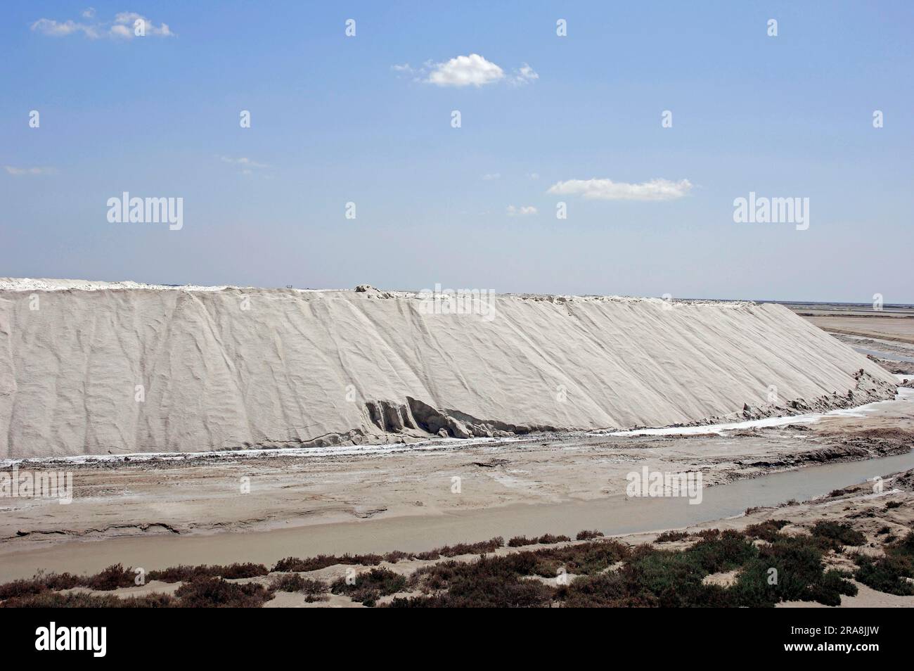 Salt hills, mountain, extraction, production, sea salt, salt works of ...