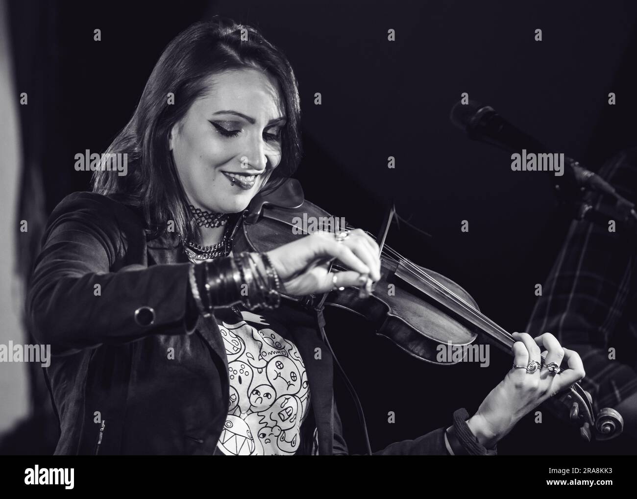 Sabine Hay, Derbyshire UK. 01 July 2023. Exile Music Festival. Caption ...