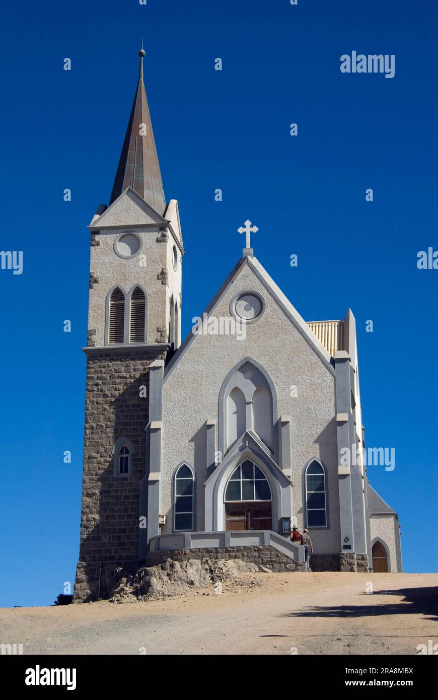 Rock Church, German Evangelical Lutheran Church, Luederitz, Namibia ...