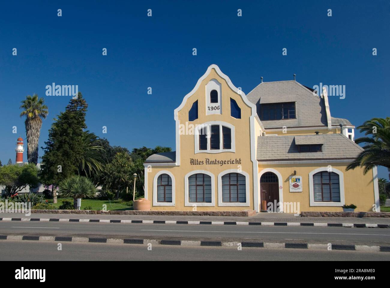 Old Magistrate's Court, 1906, Swakopmund, Namibia Stock Photo - Alamy