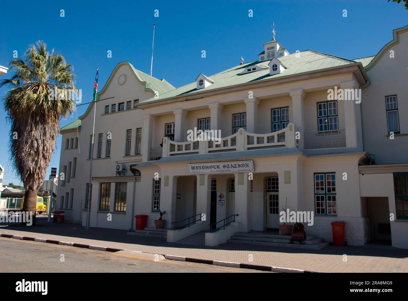 Railway Station and Transport Museum, Windhoek, Namibia, Windhoek Stock ...