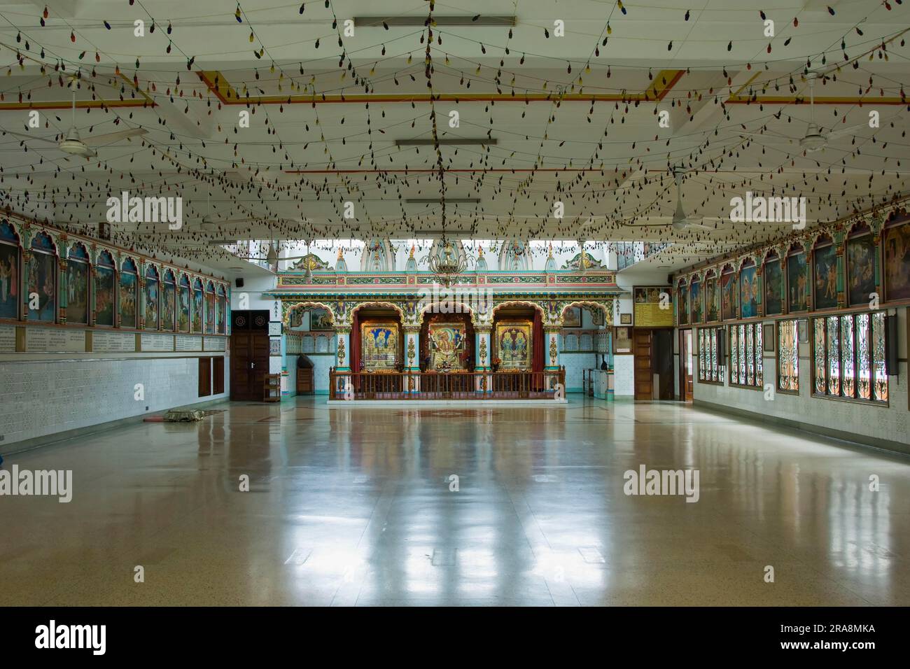 Shri Swaminarayan Mandir, Hindu Temple, Mombasa, Kenya Stock Photo - Alamy