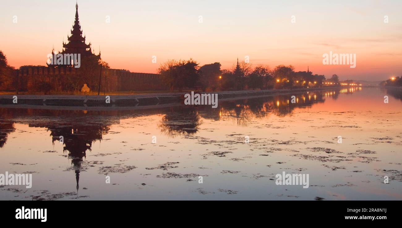 Royal Palace, Mandalay, Burma, Myanmar Stock Photo - Alamy