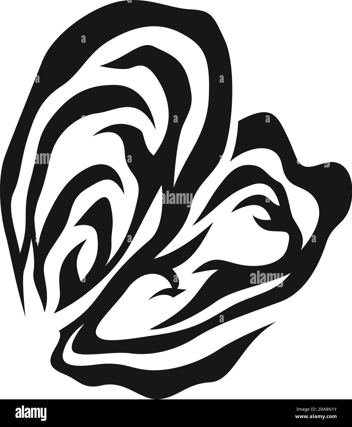 Oyster shell illustration hi-res stock photography and images - Alamy