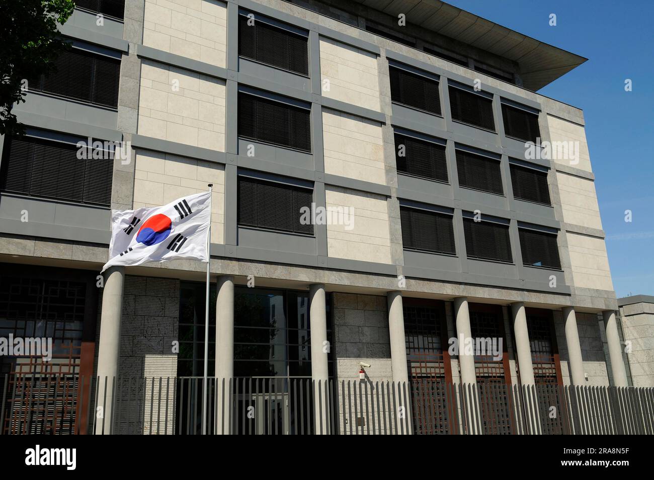 South Korean Embassy, Berlin, Germany Stock Photo - Alamy