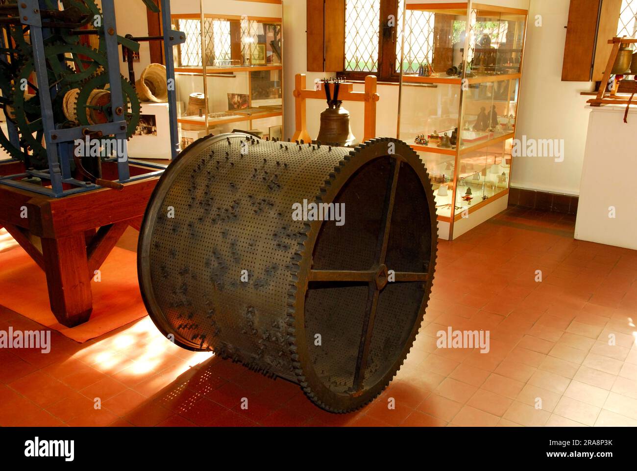 Drum for mechanical carillon, Malines, musical instrument, music, piano ...