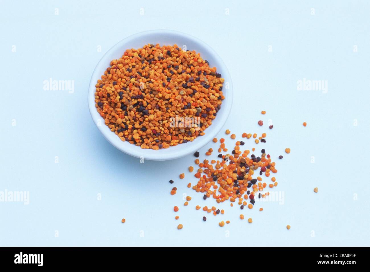 Propolis in shell, pollen, putty resin, putty wax, freestanding, object ...