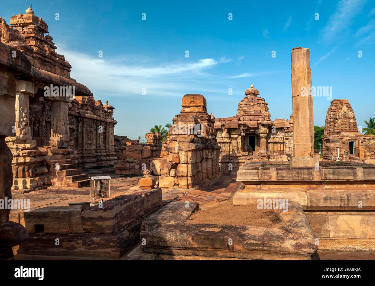 8th century Mallikarjuna temple in Pattadakal, Karnataka, India, Asia ...
