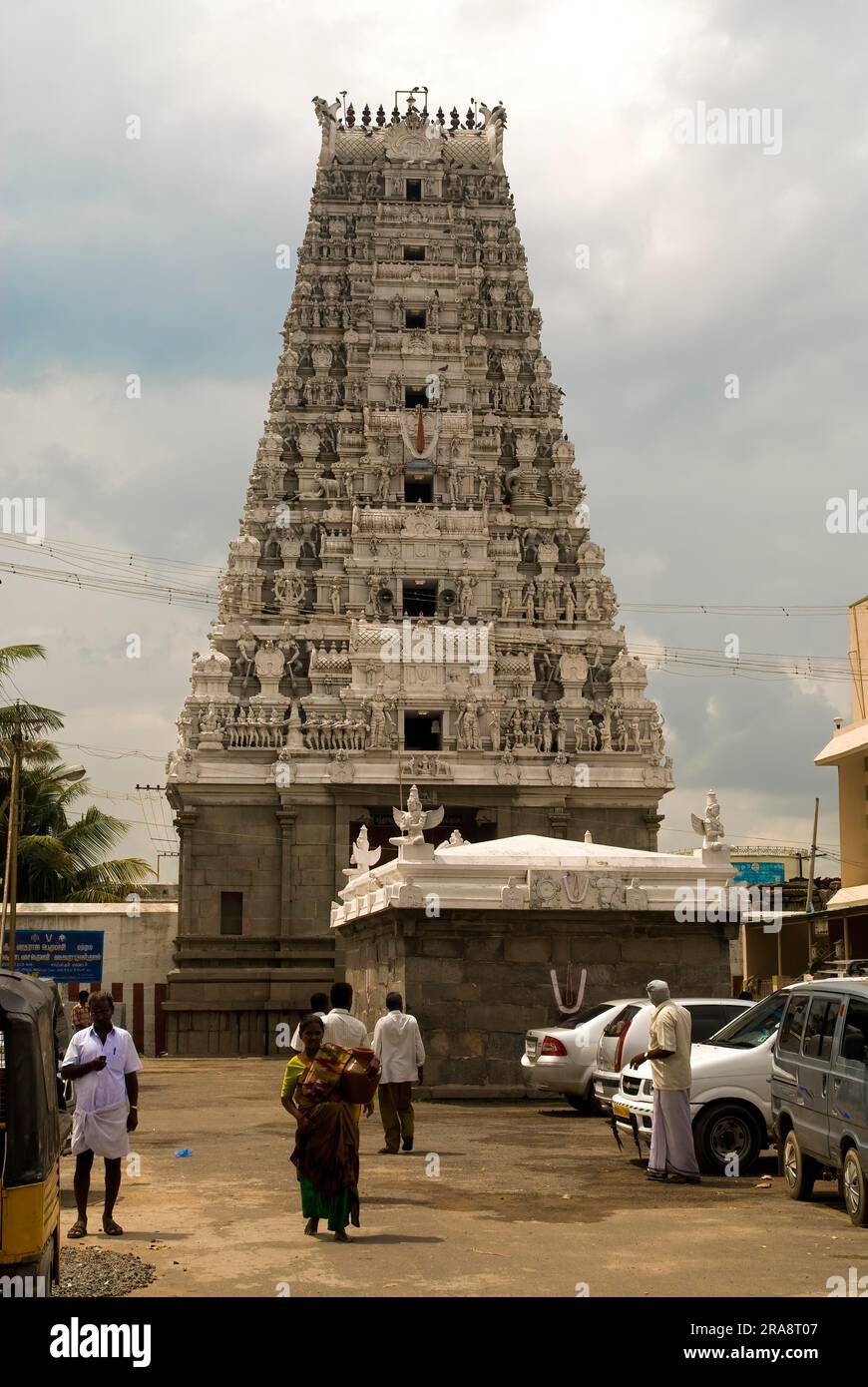 Sundaravarada Perumal Vishnu temple in Uthiramerur near Kancheepuram ...