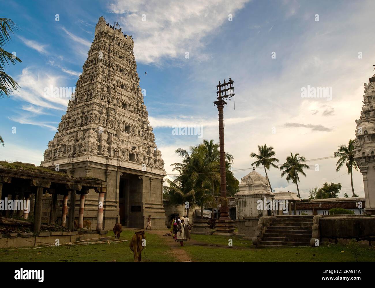 Sundaravarada Perumal Vishnu temple in Uthiramerur near Kancheepuram ...