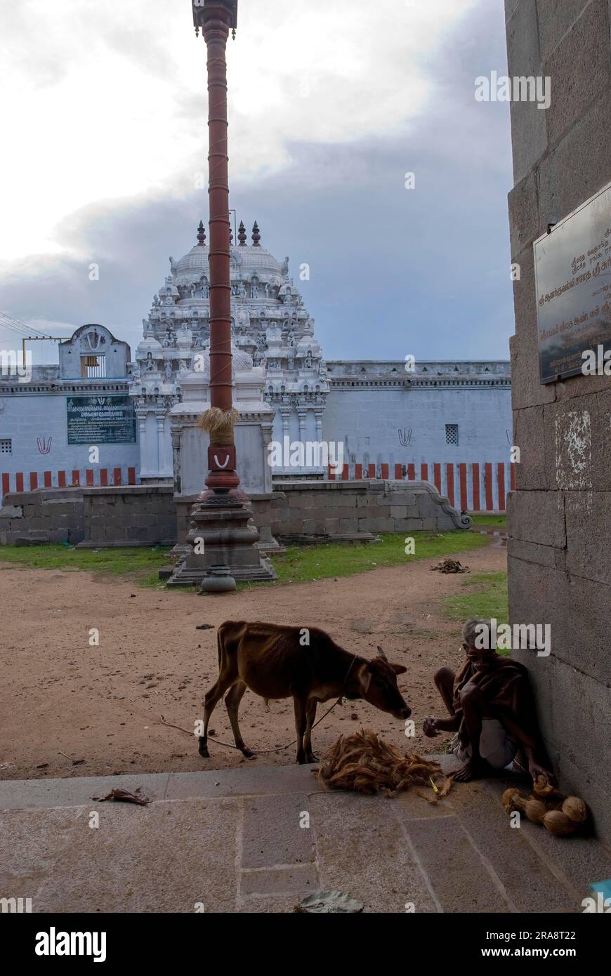 Sundaravarada Perumal Vishnu temple in Uthiramerur near Kancheepuram ...
