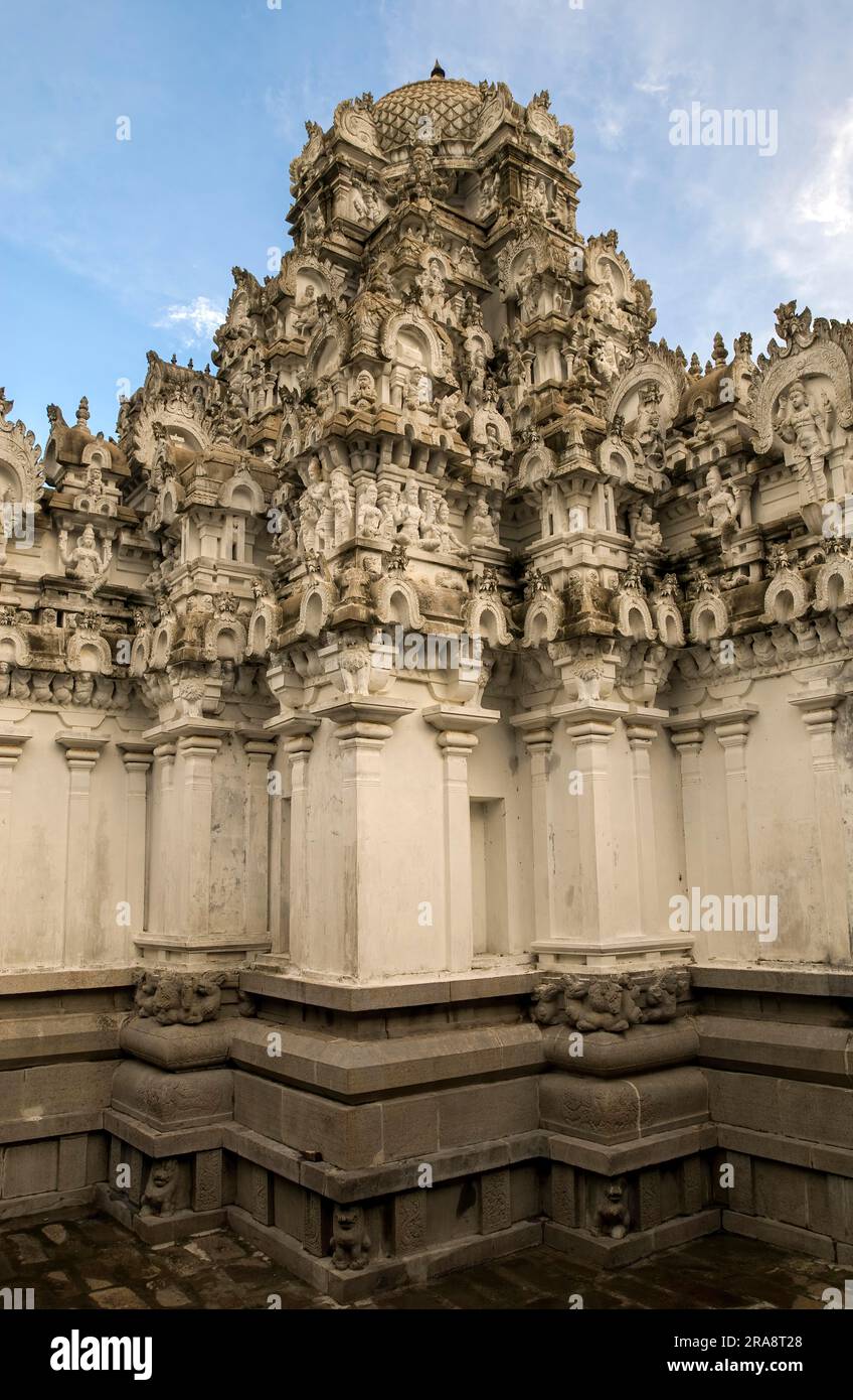 Ashtanga Vimana Gopuram, Sundaravarada Perumal temple Vishnu in ...