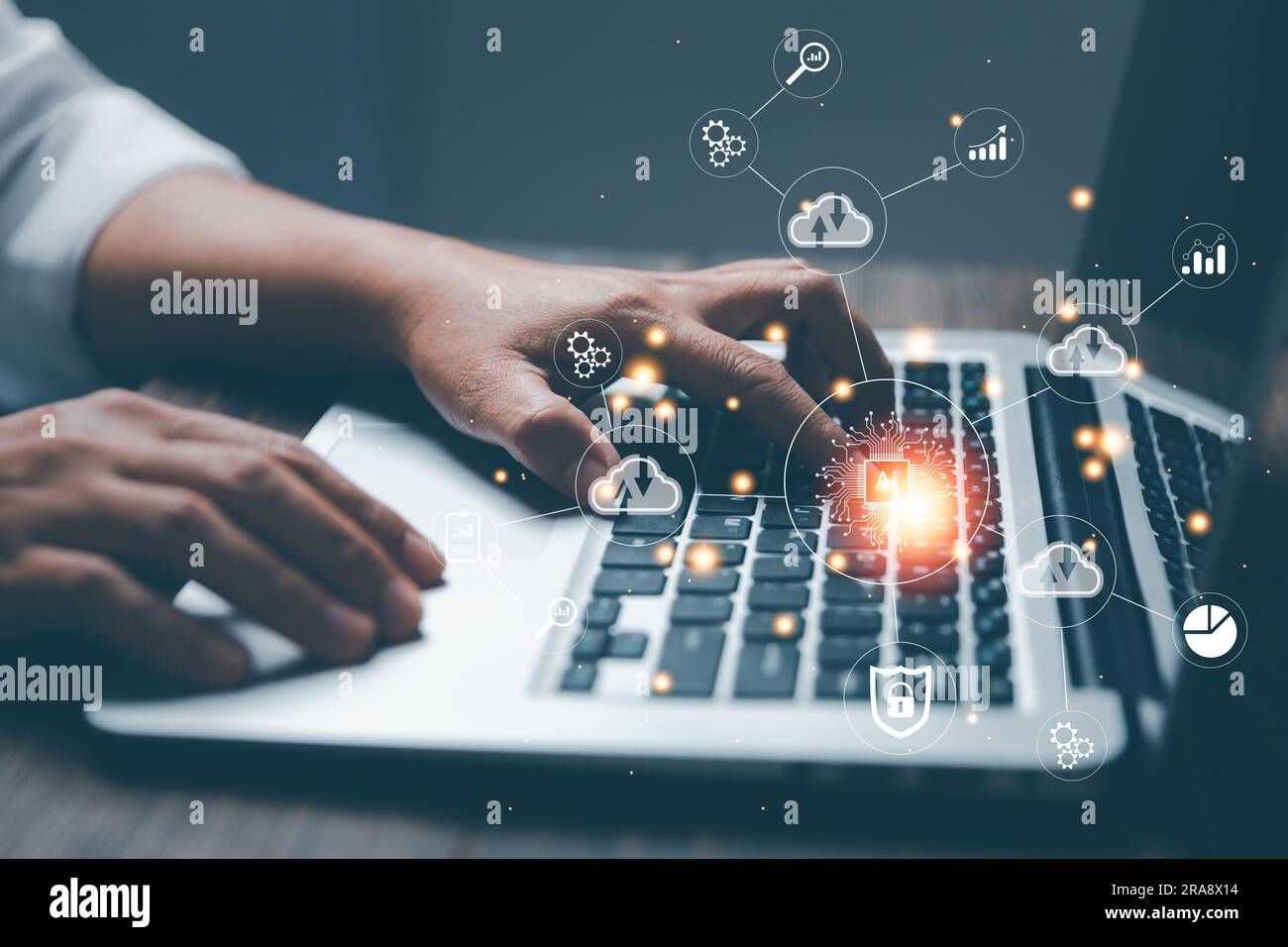 Digital transformation change management, internet of things. New ...