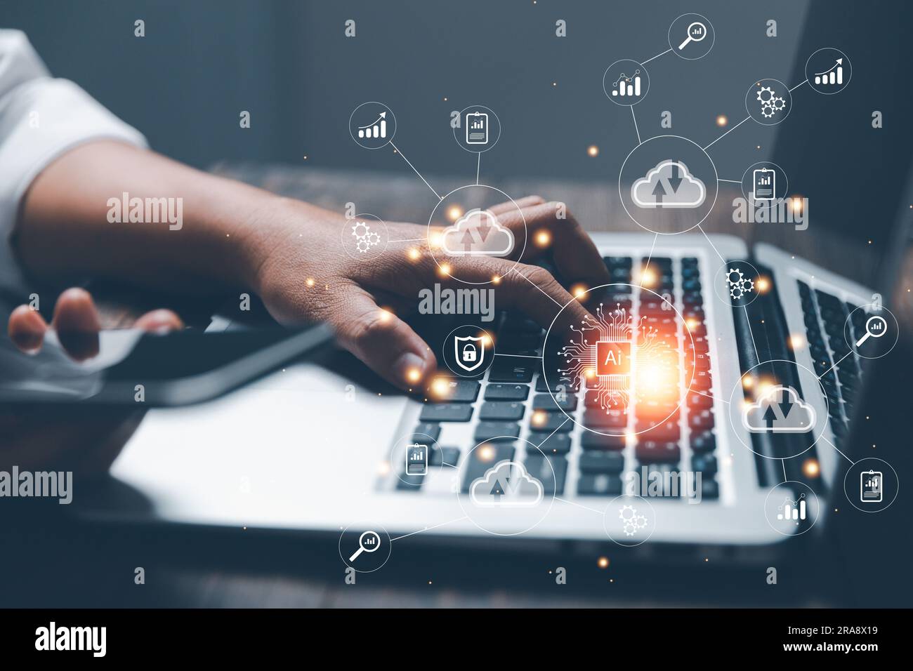 Digital transformation change management, internet of things. New ...