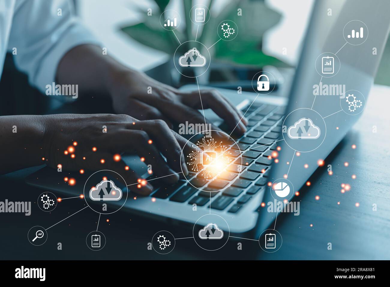 Digital transformation change management, internet of things. New ...